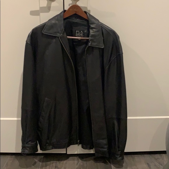 Jos. A. Bank | Jackets & Coats | Mens Leather Jacket | Poshmark